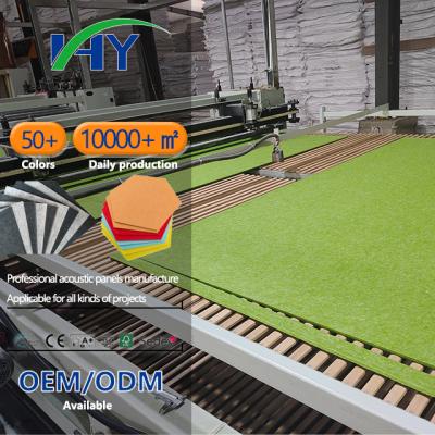 China Acoustic Wall Panel Designed With Custom PET For Optimal Sound Absorption Performance for sale