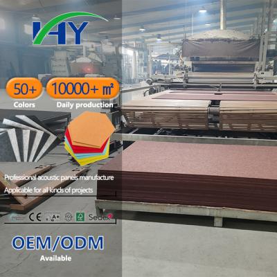 China PET Fiber Acoustic Wall Panel Providing Custom Sizes And Flame Retardant Protection for sale