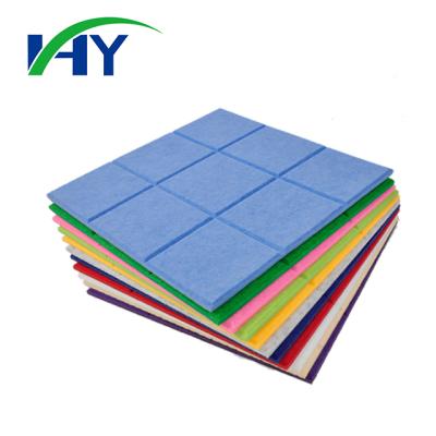 China Custom Designed Acoustic Wall Panel Using PET For Sound Absorption And Safety for sale