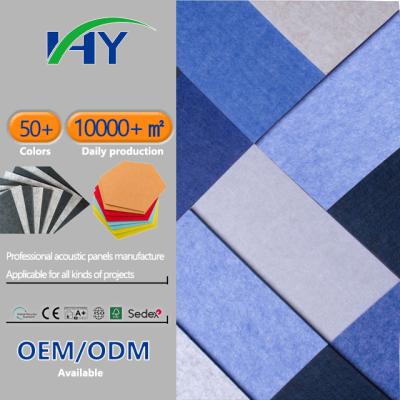 China PET Acoustic Panels Sound Absorbing Wall Panels For Recording Studio Use for sale