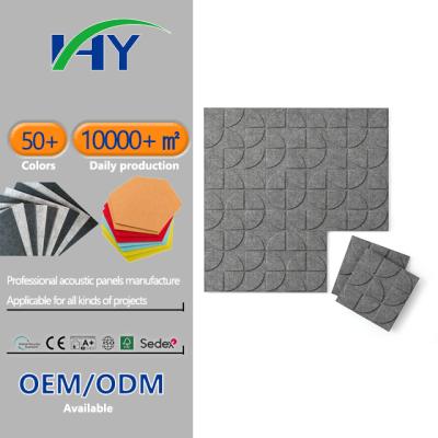 China Custom Color PET Acoustic Panels For Retail Store Interior Decoration for sale