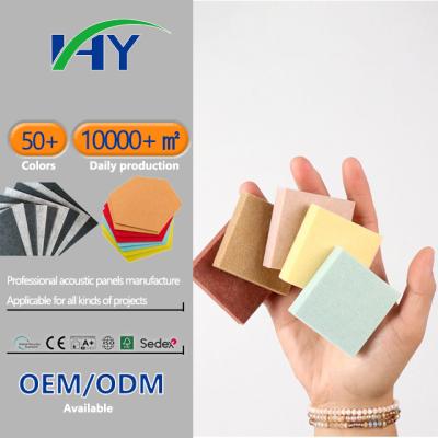 China Custom Edge Detail PET Acoustic Panels For Designer Wall Finishes for sale