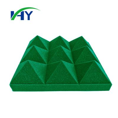 China Acoustic Foam Custom Cut Sheets PET Fireproof Sound Absorption Wall Panels for sale