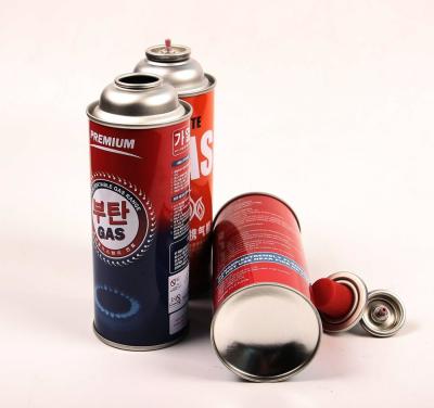 China Net weight 220g aerosol butane gas cartridge refill for sale
