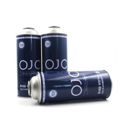 China Wholesale refillable aerosol empty spray butane gas can for sale