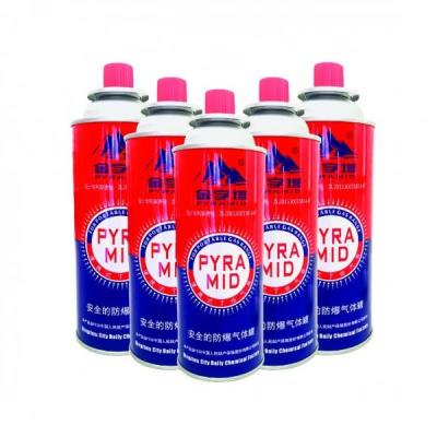 China Butane Gas Canister Refilling Aerosol Spray for sale