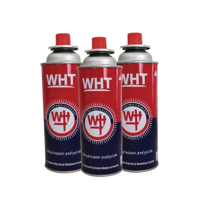 China Hot sale stainless butane can refillable gas canister empty for sale