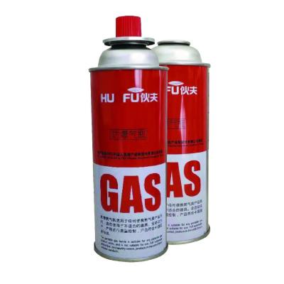 China Butane gas cartridge for portable gas stove for sale