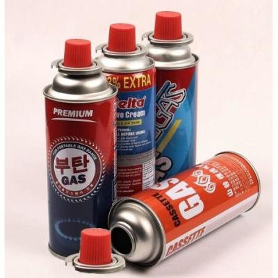 China Pressurized Spray Can Aerosol Spray Metal Tin Can , Butane Gas Canister for sale