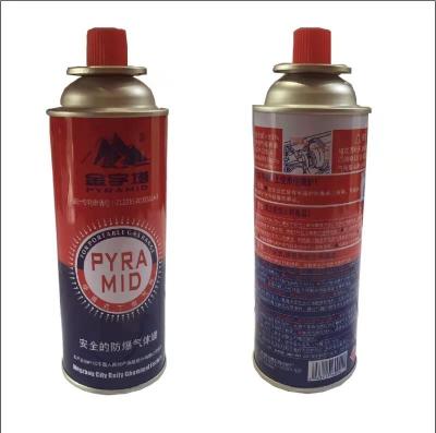 China Universal empty wholesale butane gas cartridge for portable camping stove normal for sale