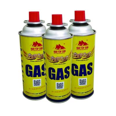 China Wholesale refined portable butane gas cartridge 220g 250g for sale