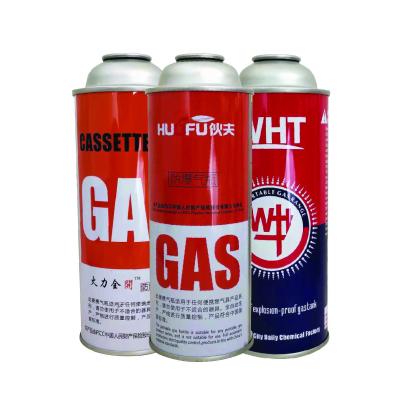 China 4 Cans 220g camping duration gas cartridge butane for sale