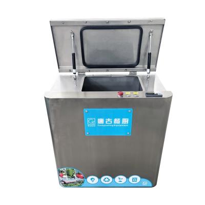 China PLC 10kg Smart Home Food Composter 304 Stainless Steel Organic Fertilizer Equipment 24-Hour Rapid Composting Performance for sale
