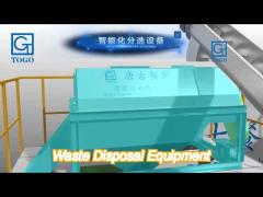 30tons per day waste disposal equipment food waste shredder organic waste recycling