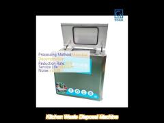 eco friendly kitchen waste disposal machine