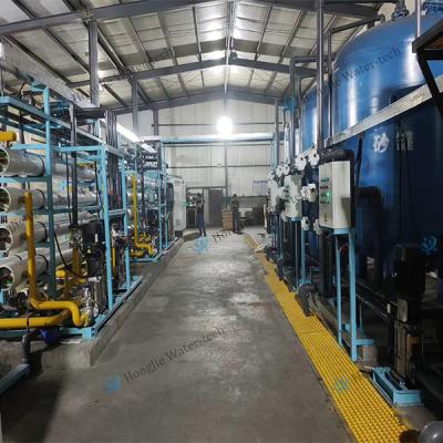 Китай Настраиваемые системы обратного осмоса двухэтапного типа 0,25 м3/ч - 200 м3/ч продается