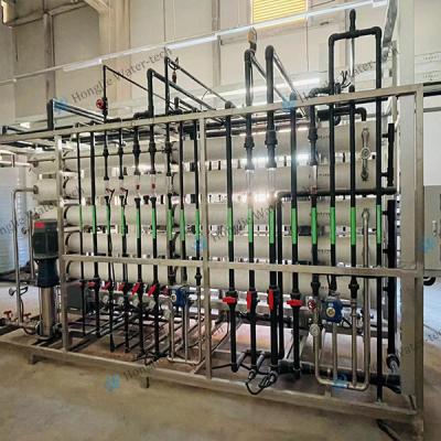 China Energy Efficient 7tons/H Ultrapure Water Treantment Plant For Wafer Manufacturing for sale