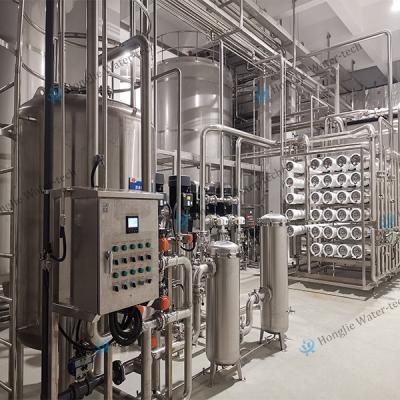 China 160T/H Industrial Reverse Osmosis Water System Automated Operation for sale