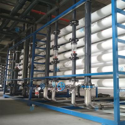 China 160T/H Industrial Reverse Osmosis Water System Automated Operation for sale
