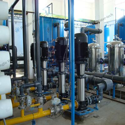 China 380V 155T/H Industrial Reverse Osmosis Filter System Low Energy Consumption for sale