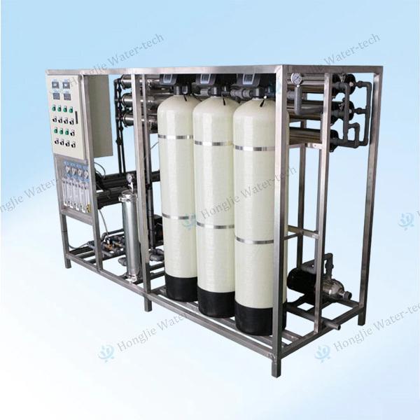 Quality SS304 1500L/H Stainless Steel Reverse Osmosis System For Food And Beverage Water for sale
