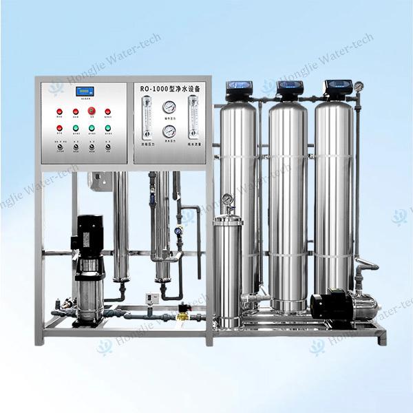 Quality Energy Efficient 1200L/H RO Pure Water Machine For Food And Beverage Industry for sale