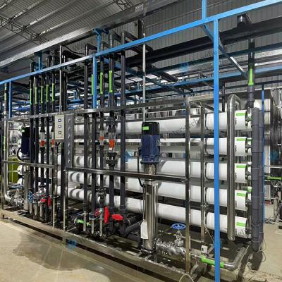 China Auto Flush 16M3/H Industrial Reverse Osmosis System RO Water Purification Machine for sale