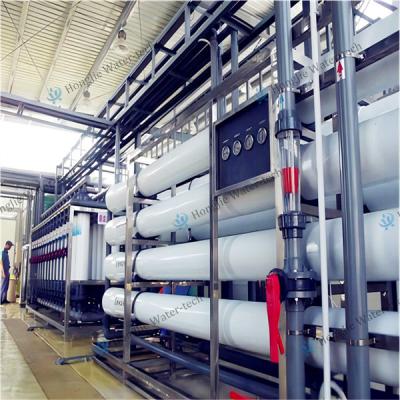 China Full Automatically RO Pure Water Machine Desalination Rate Up To 99% for sale