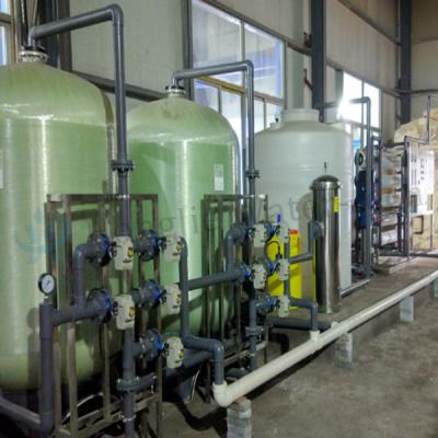 China Equipamento de Tratamento de Água Industrial FRP 20m3h Sistema de Purificação de Água Ultra Pura à venda