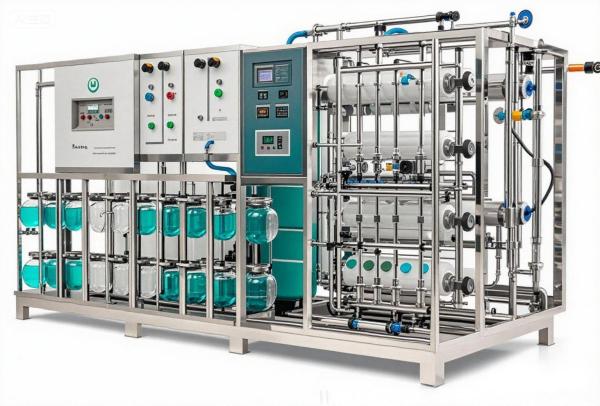Quality 50t/H Industrial Water Deionizer System For Medium And Low Pressure Boiler Feedwater Systems for sale