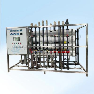 China 2T/H Ultrapure Water Purification System With EDI Technology for sale