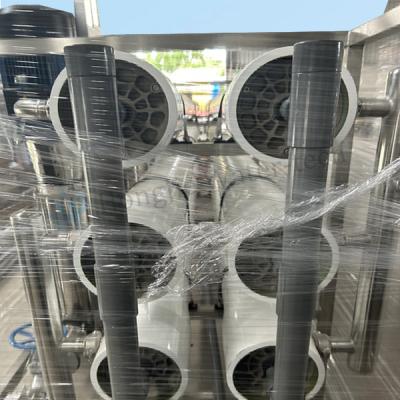 中国 2セット 15T/H 単段逆オスモースシステム 80T 水軟化システム 販売のため