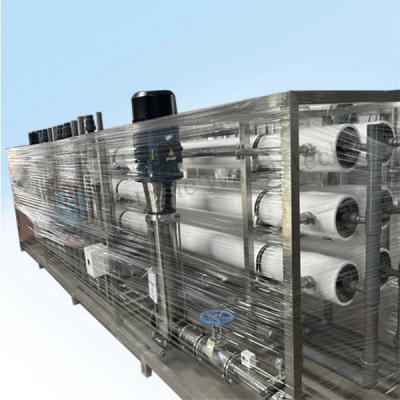 China 2 conjuntos Sistema de Osmose Reversa de Estágio Único 15T/H Com Sistema de Amaciamento de Água de 80T à venda