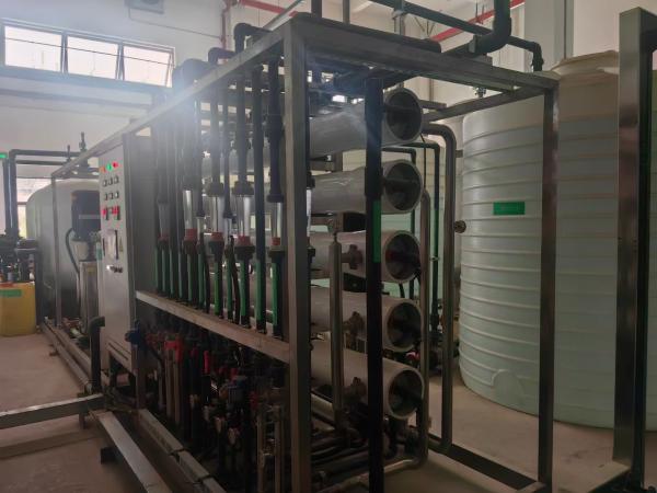 Quality Industrial 10T 20T/H Pure Water Equipment With Reverse Osmosis System With Dow for sale