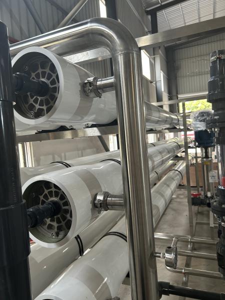 Quality Industrial 10T 20T/H Pure Water Equipment With Reverse Osmosis System With Dow for sale