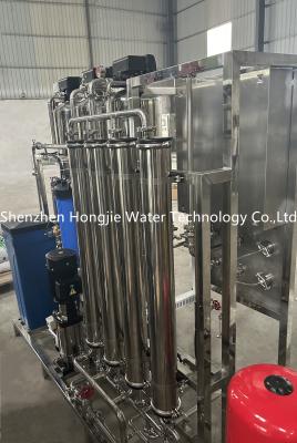 China 1000L/Hour Stainless Steel Double Stage Reverse Osmosis System for Drinking Water Treatment for sale