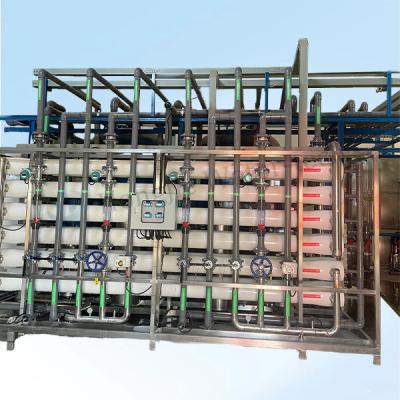 China 10m³/h Flow Rate Reverse Osmosis System with PLC Automatic Control and Stainless Steel Construction for sale