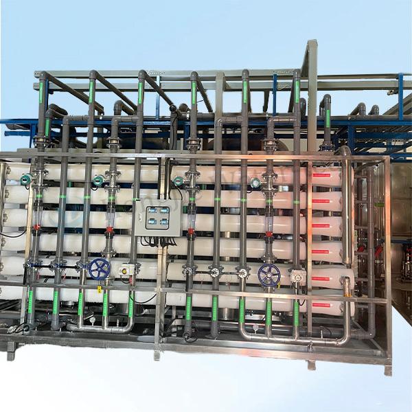 Quality 10m³/h Flow Rate Reverse Osmosis System with PLC Automatic Control and Stainless Steel Construction for sale