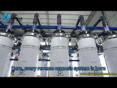 カスタマイズ可能な2段階逆オスモースシステム 0.25m3/h - 200m3/h