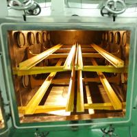China Insecticidal Sterilization Continuous Microwave Dryer Machines 85kw Rustproof for sale