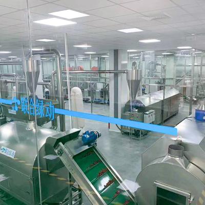 China Fully Semi Automatic Garlic Powder Fruit Vegetable Processing Line AC380V for sale