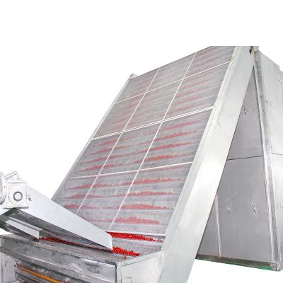 China 0,2 aan 0.5mPa-Stoomlucht die het Rode Fruit van Datamesh belt dryer machine for recycleren Te koop