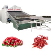 China PLC Control Mode Energy Efficient Chilli Drying Machines With Multiple Safety Features for sale