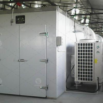 Cina Asciugatrice alimentare in acciaio inossidabile da 1 a 5 tonnellate di capacità Pompa di calore Asciugatrice di coriandolo in vendita