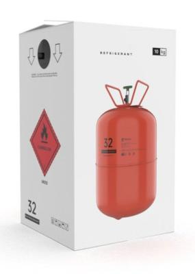 Chine Industriel sans couleur réfrigérant des cylindres de gaz d'IOS R32 Difluoromethane à vendre