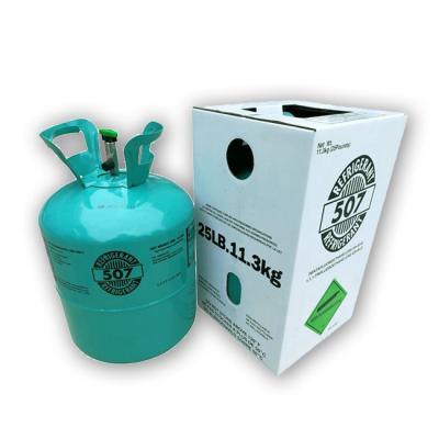 Chine 25LB R507 Refrigerant Gas Cylinders Medium Temperature Refrigeration Systems à vendre
