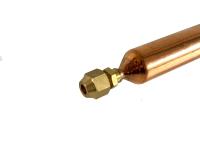 China Refrigeration AC Copper Filter Drier 12g Pencil Type with Nut for Refrigerator Freezer for sale