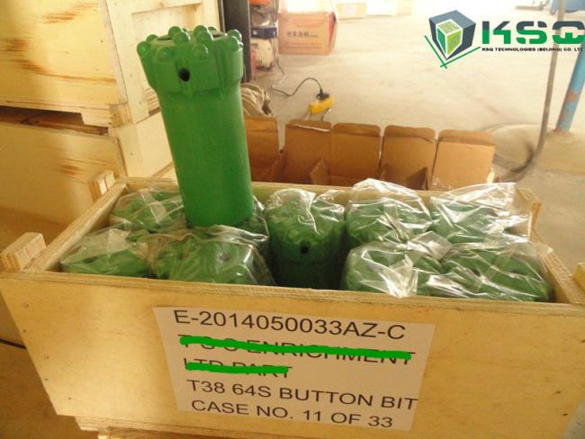 Threaded drilling bit R32, R38, T38, T45, T51 ,Dia32-152mm,Tungsten carbide