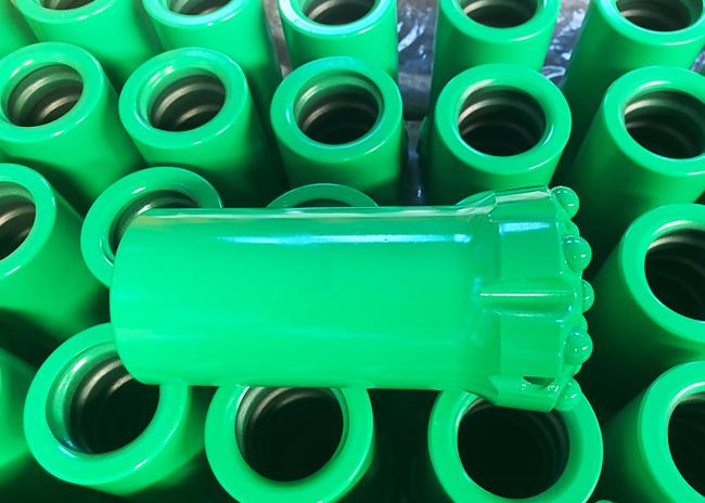 89mm T51 Flat face button bits For mining Quarrying Threaded Rock Drilling Button Bit 2