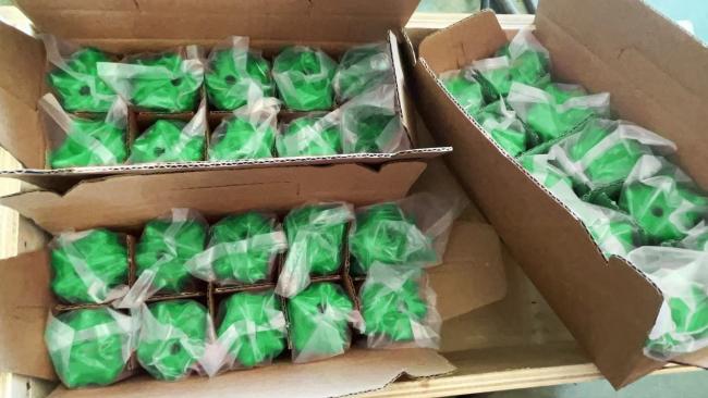 Tungsten Carbide Tapered Button Bit close-up view